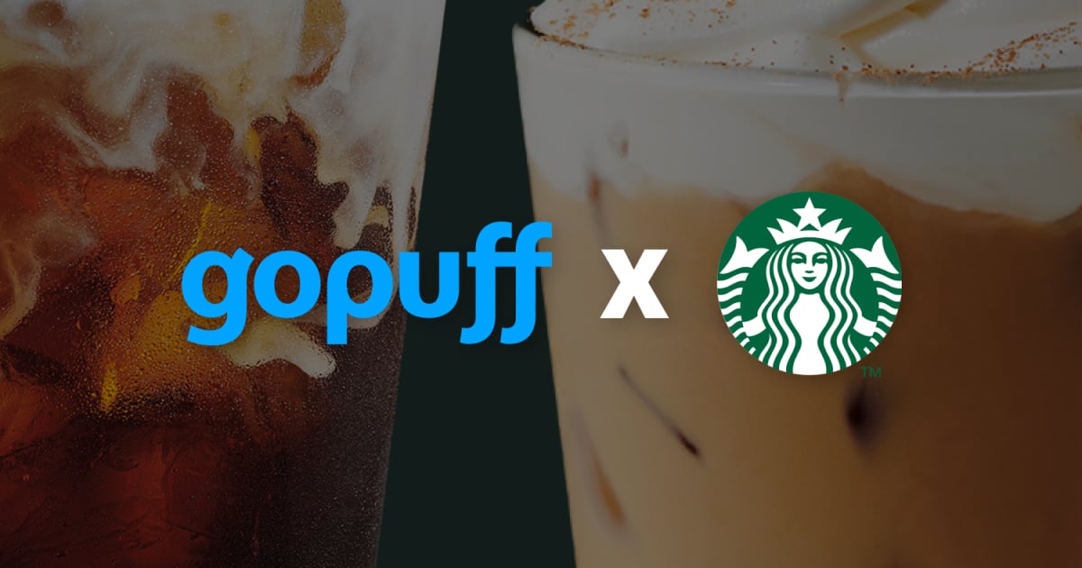 Starbucks products delivery near me | Buy Starbucks products online | Gopuff
